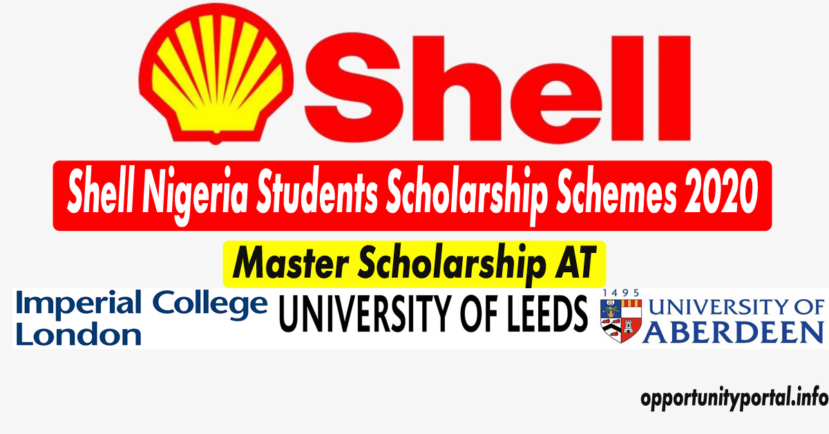 Shell Nigeria Students Scholarship Schemes 2020 (Fully Funded ...