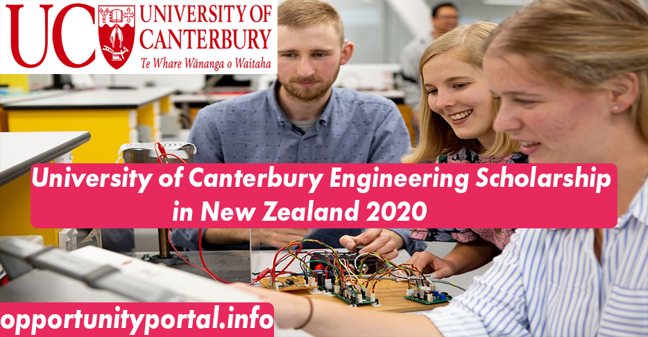 University of Canterbury Engineering Scholarship in New Zealand 2020 ...