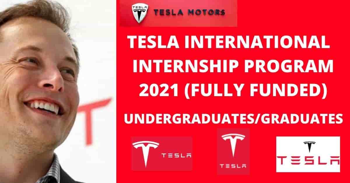 Tesla International Internship Program 2021 (Fully Funded ...