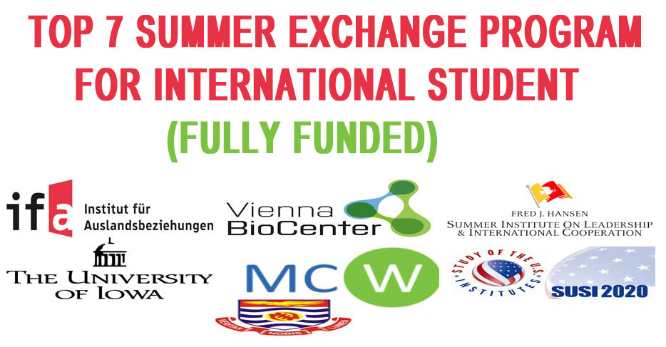 Top 7 Summer Exchange Program For International Student (Fully Funded ...