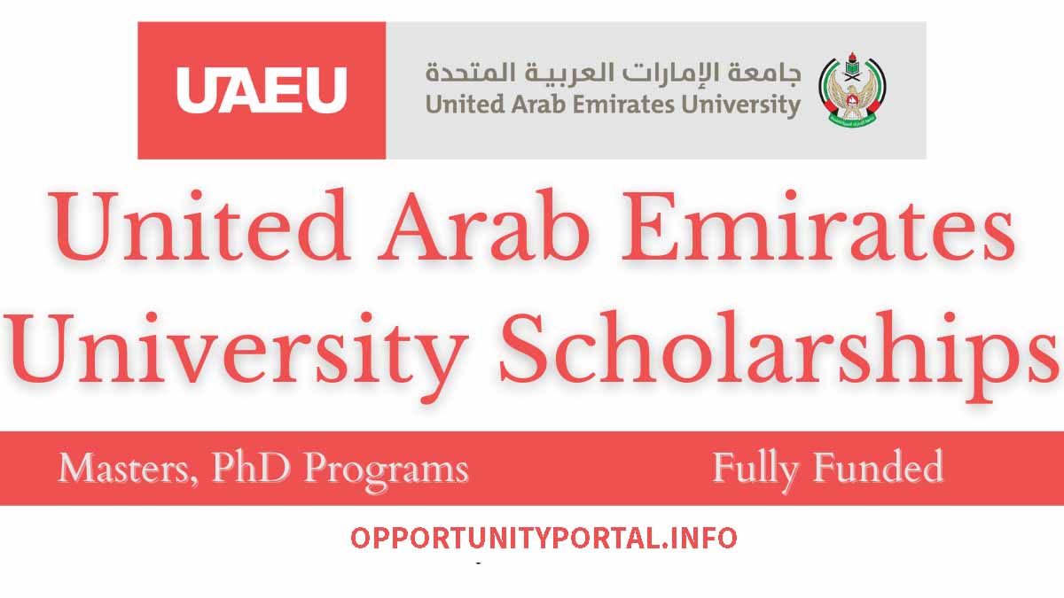 United Arab Emirates University (UAEU) Scholarship 2023 (Funded ...