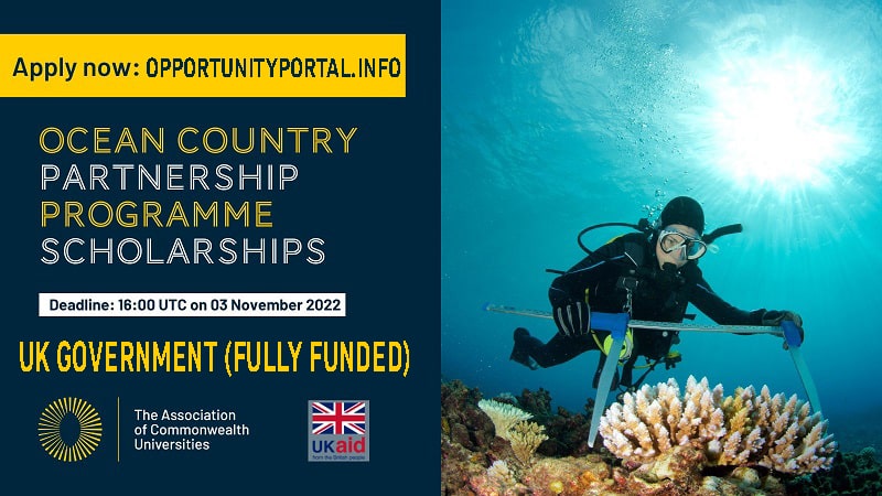 UK Government Ocean Country Partnership Program (OCPP) Scholarships ...