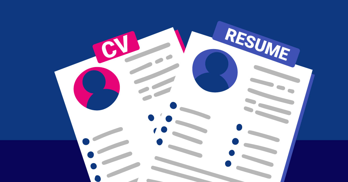 Resumes vs. CVs: What's the Difference and Which One Should You Use ... Resumes vs. CVs: What's the Difference and Which One Should You Use ...