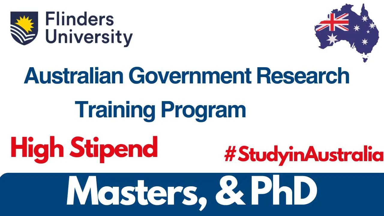 Flinders University Australian Government Scholarship 2025 (Fully ...