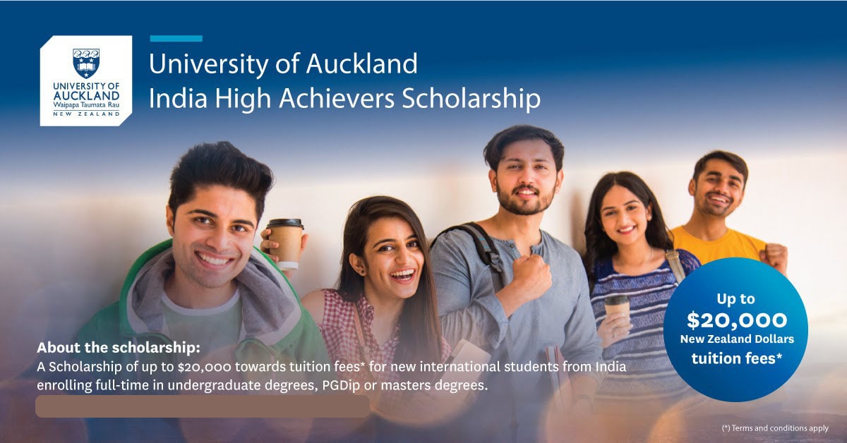 University of Auckland High Achievers Scholarship In New Zealand ...