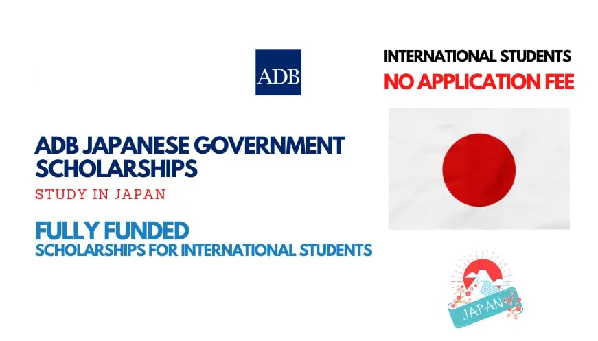 Adb Japan Government Scholarship 2025 Fully Funded Opportunity Portal