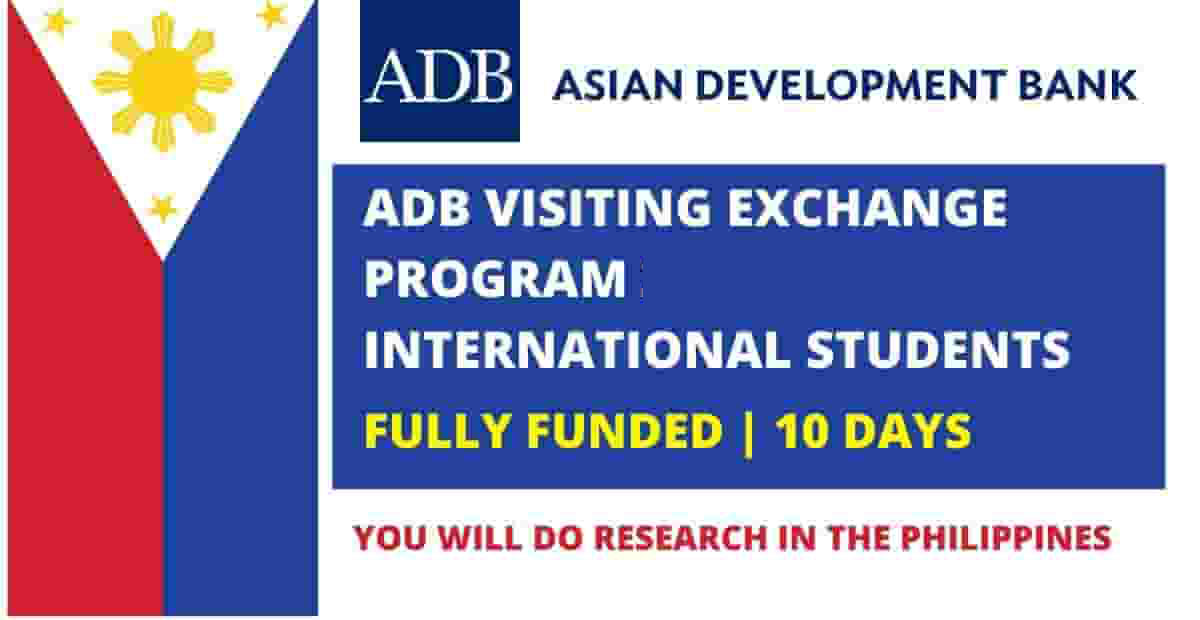 Asian Development Bank ADB Visiting Fellow Program (Fully Funded ...