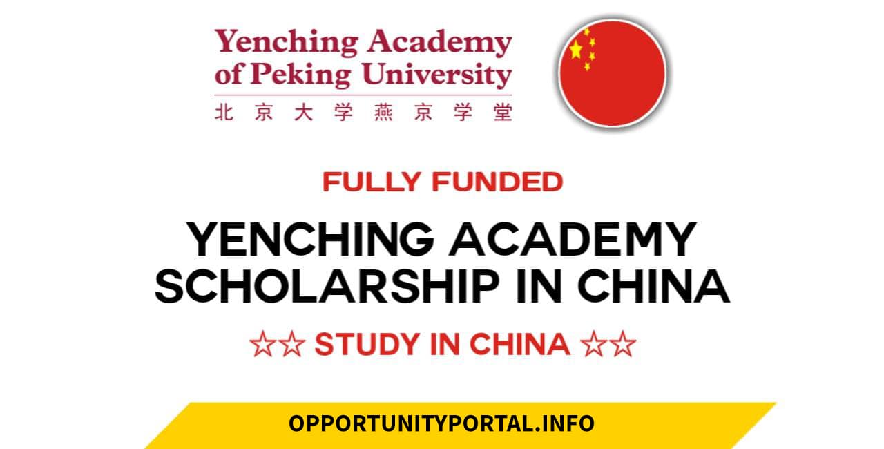 Yenching Academy of Peking University Scholarship 2026 (Fully Funded ...