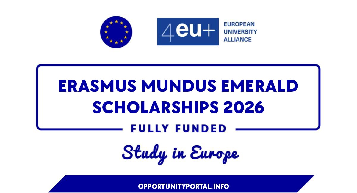 Erasmus Mundus EMerald Scholarships 2026 (Fully Funded) - Opportunity ...