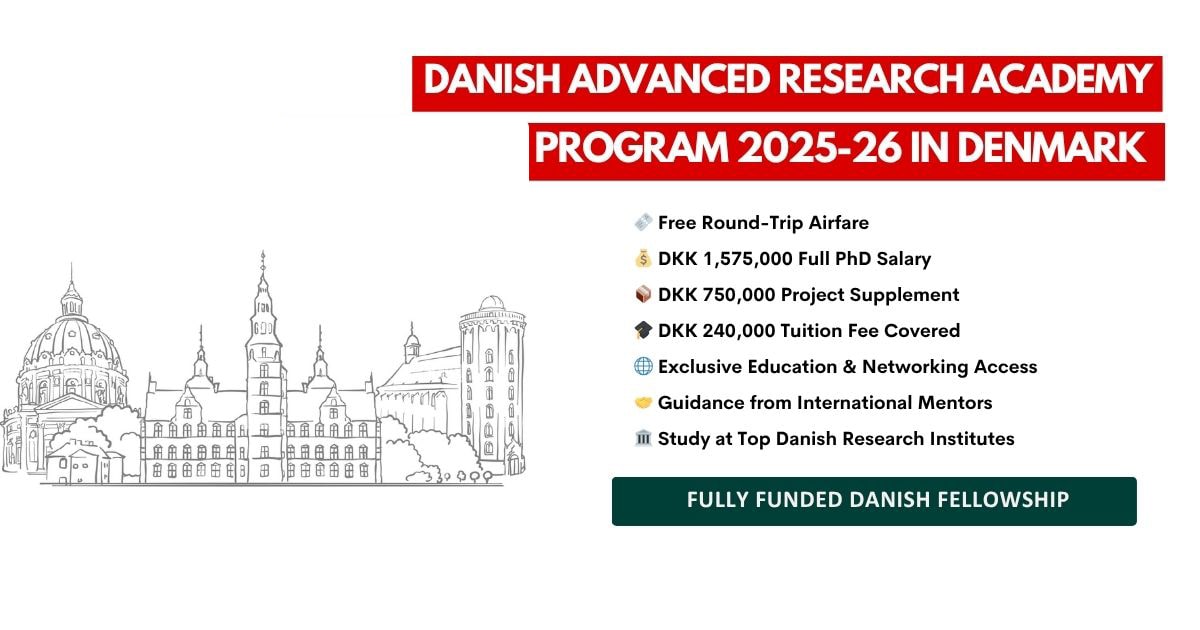 Danish Advanced Research Academy (DARA) Scholarships In Denmark ...
