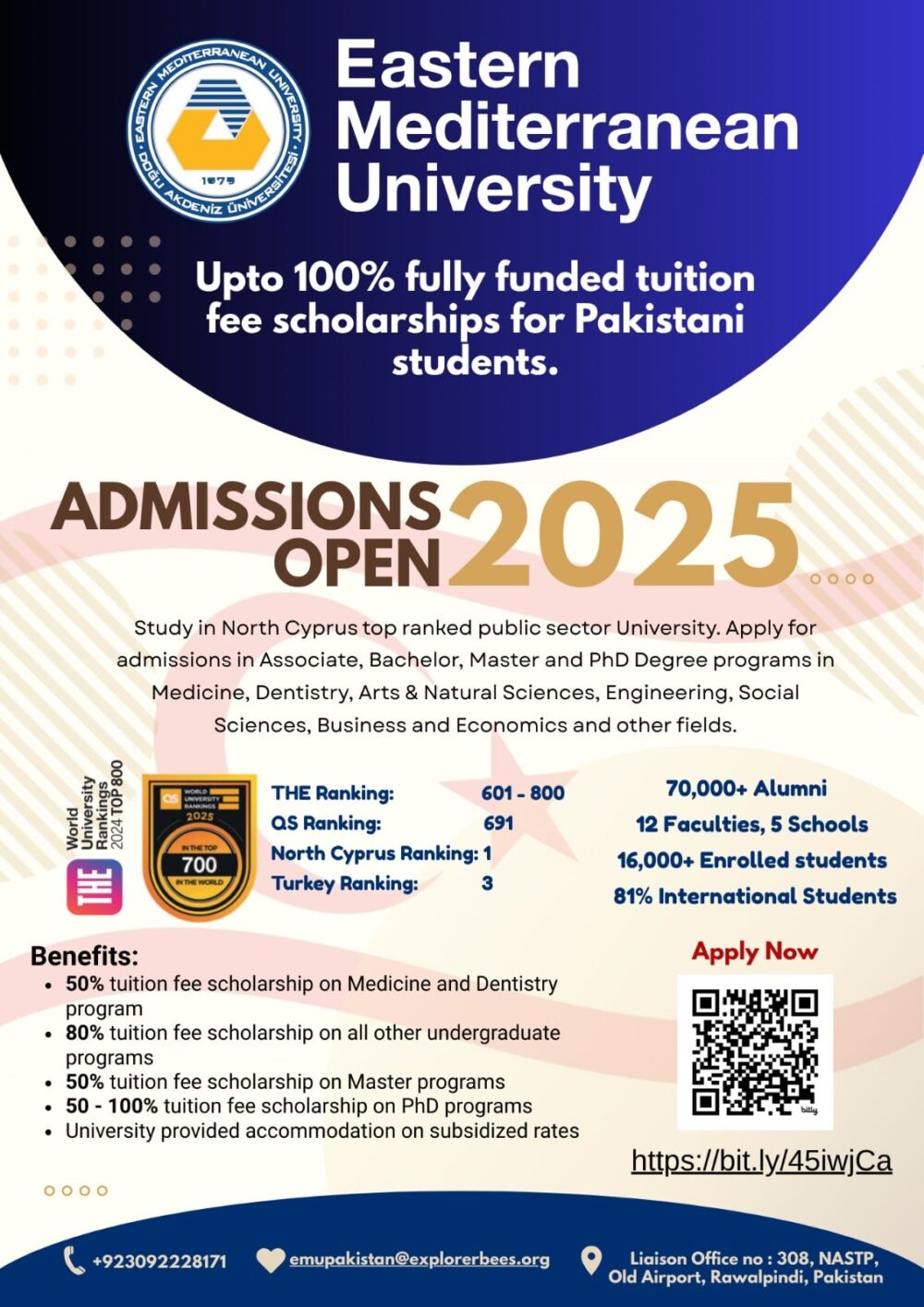 How to Apply to Eastern Mediterranean University (EMU) — Complete Step ...